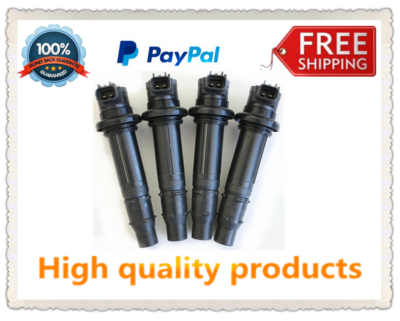 4pcs New For Motorcycle Ignition Coil For Yamaha R6 RJ15 Bj 2009 Engine ...