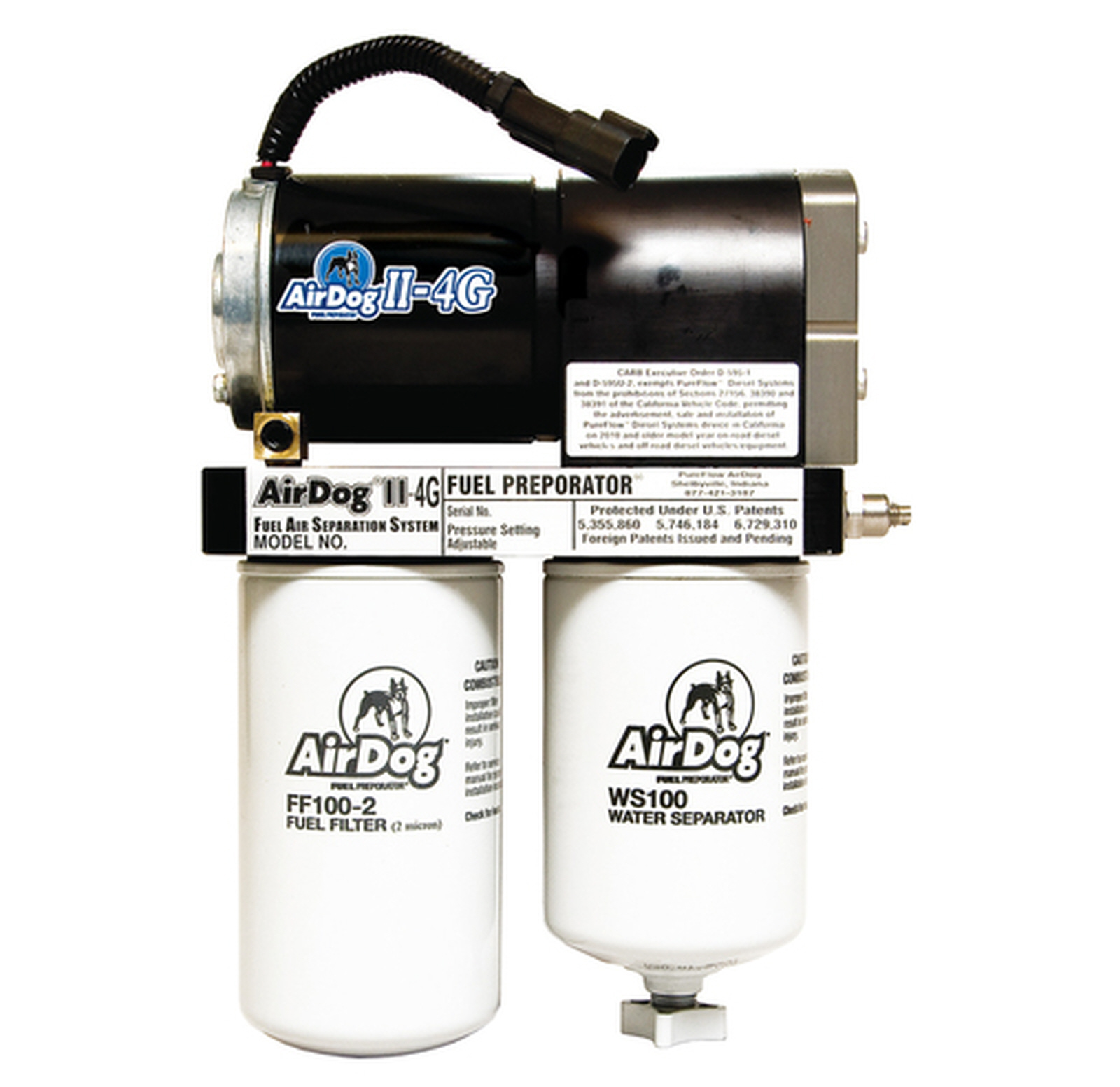 AirDog II-5G DF-165-5G Lift Fuel Pump 165gph for 01-10 GM Duramax 6.6L ...