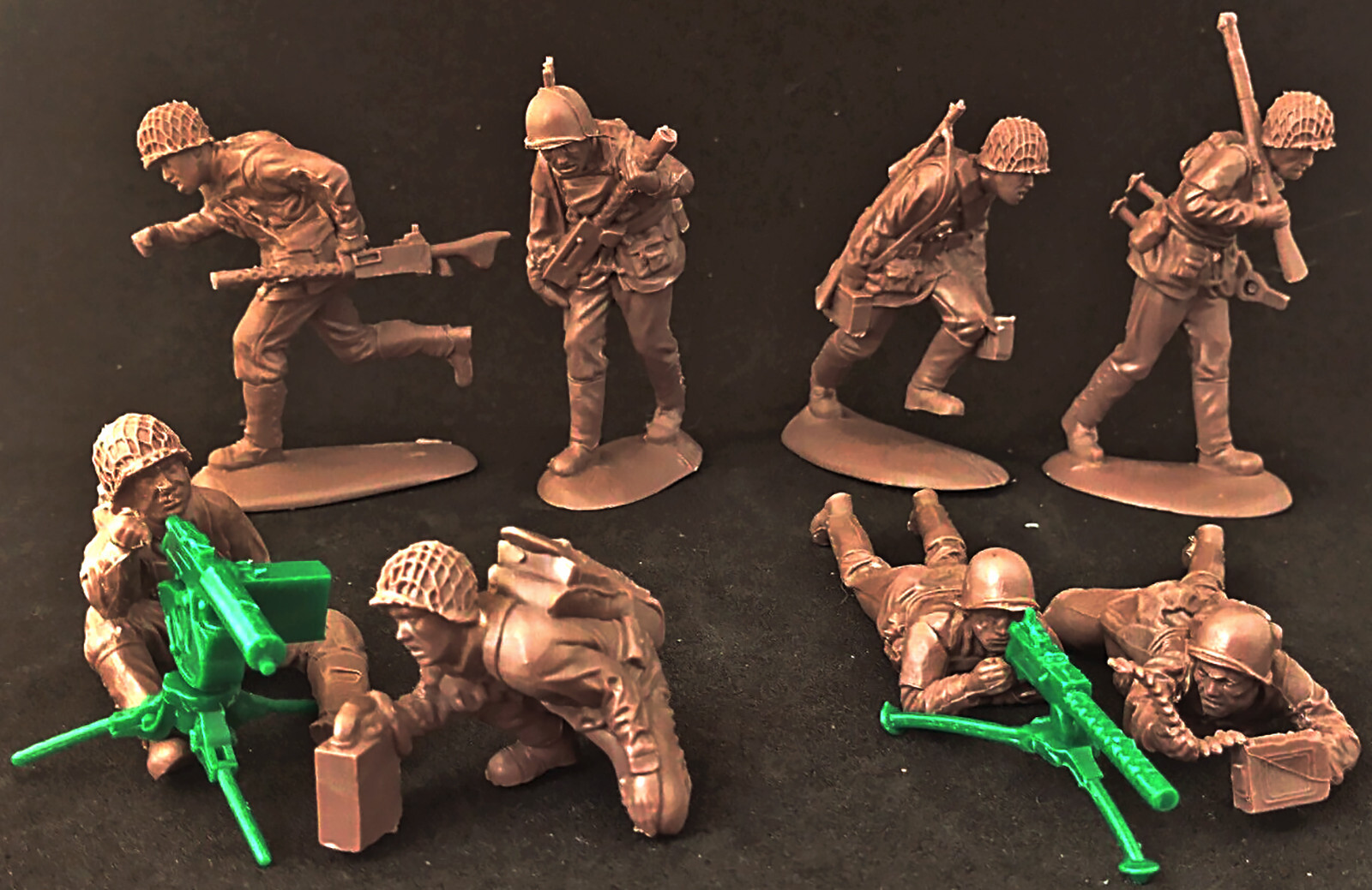 Mars 32040 - WWII U.S. Inf Heavy Weapons D-Day 14 pieces - 54mm toy ...