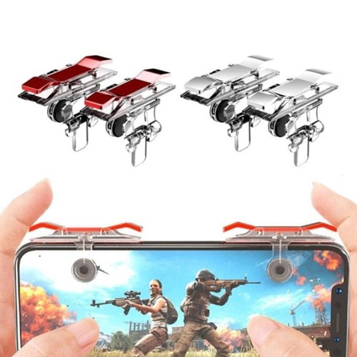 L1R1 Grip Trigger Metal Gamepad Controller Fire Button Gaming Trigger ...