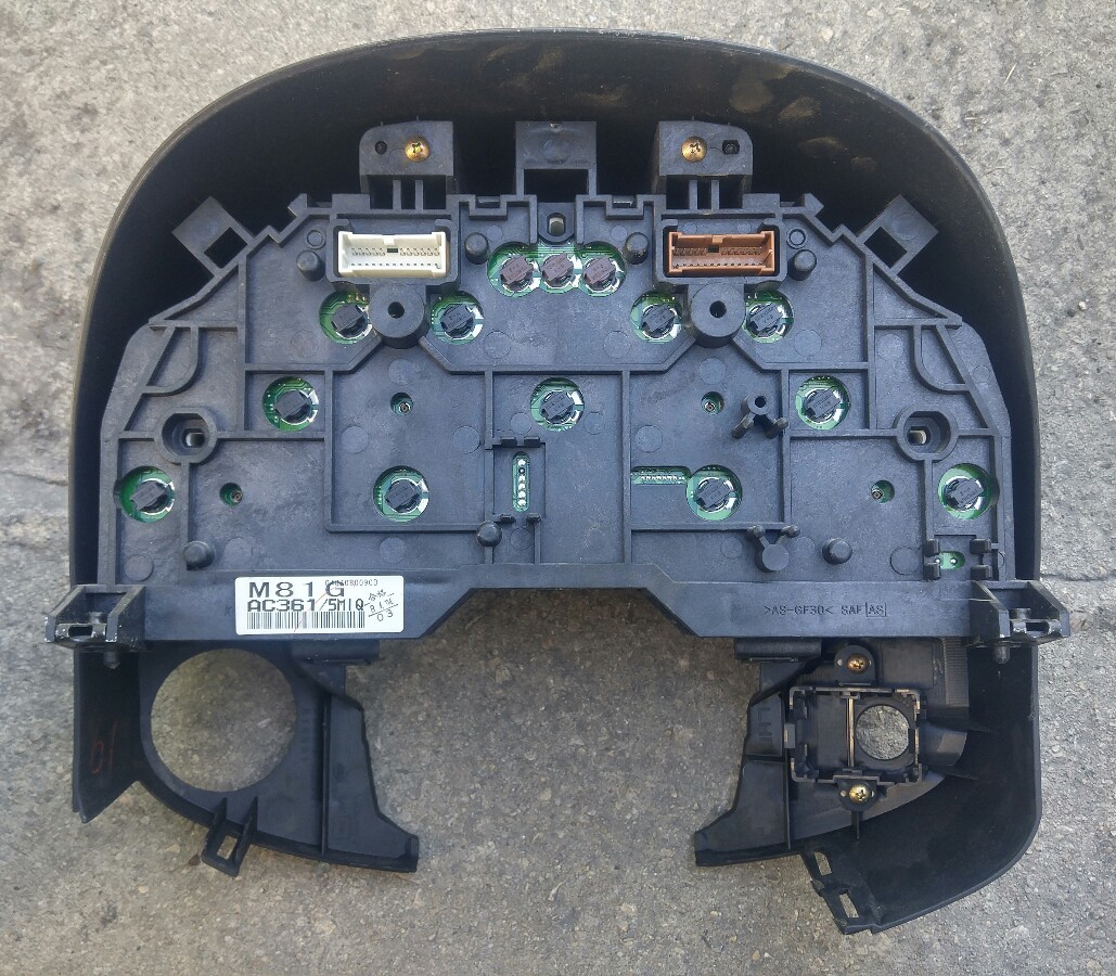 03 04 Infiniti G35 Speedometer Instrument Cluster M81G AC361/5MIQ UK ...