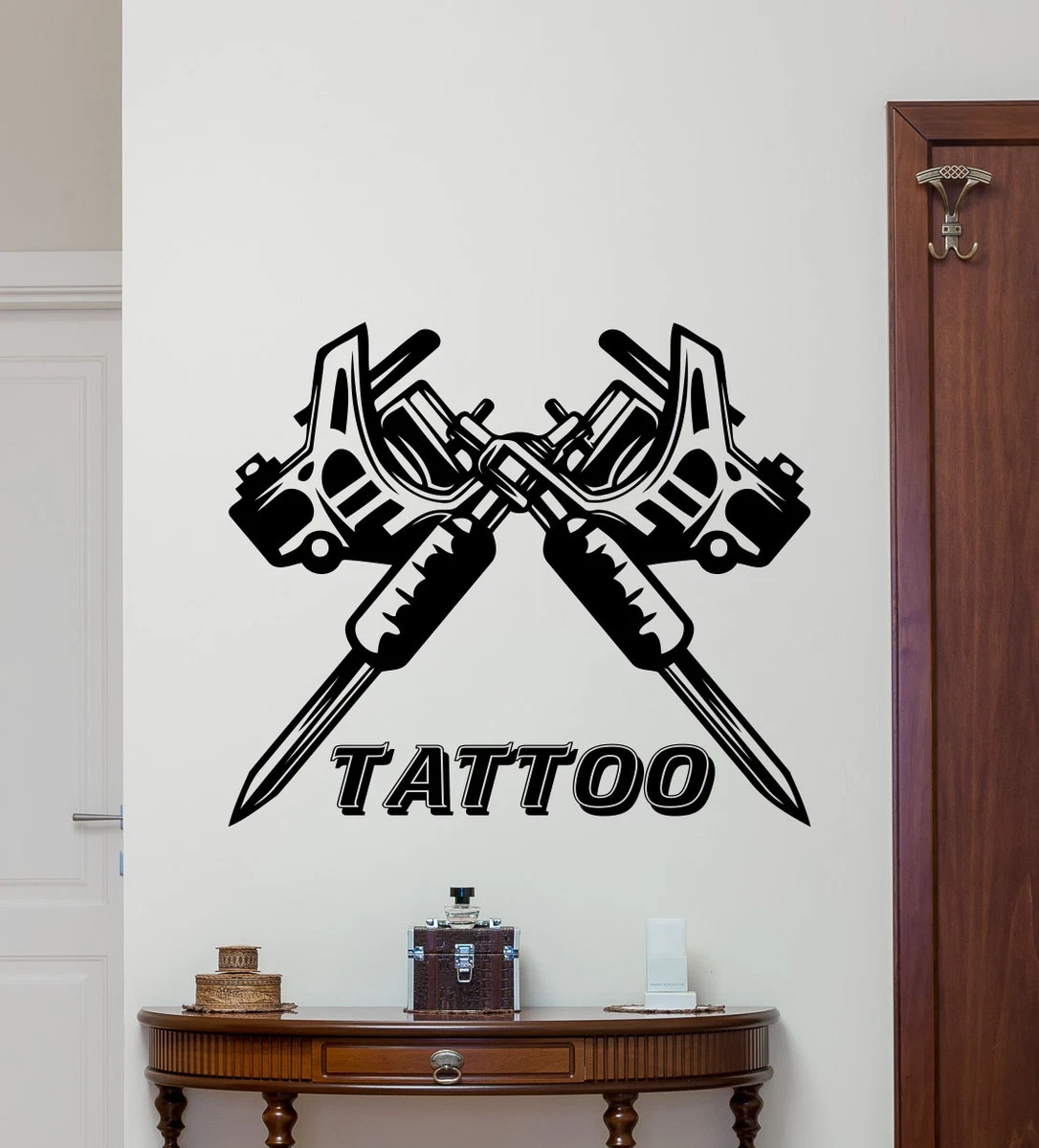 Tattoo Machine Decal