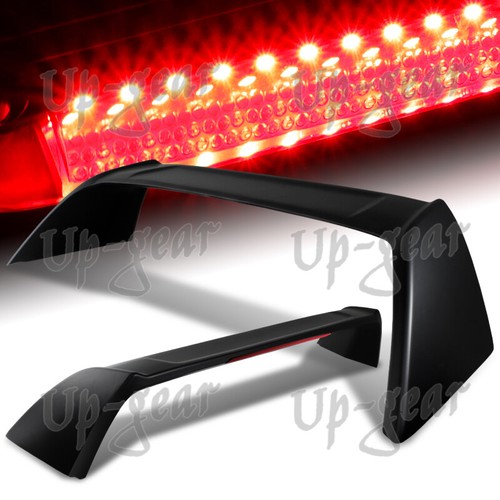 For 2002-2006 Acura RSX DC5 Type-R ABS Black Trunk Spoiler + LED Brake ...