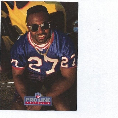 1993 Rodney Hampton NFL Pro Line Portraits Card New York Giants #489 | eBay