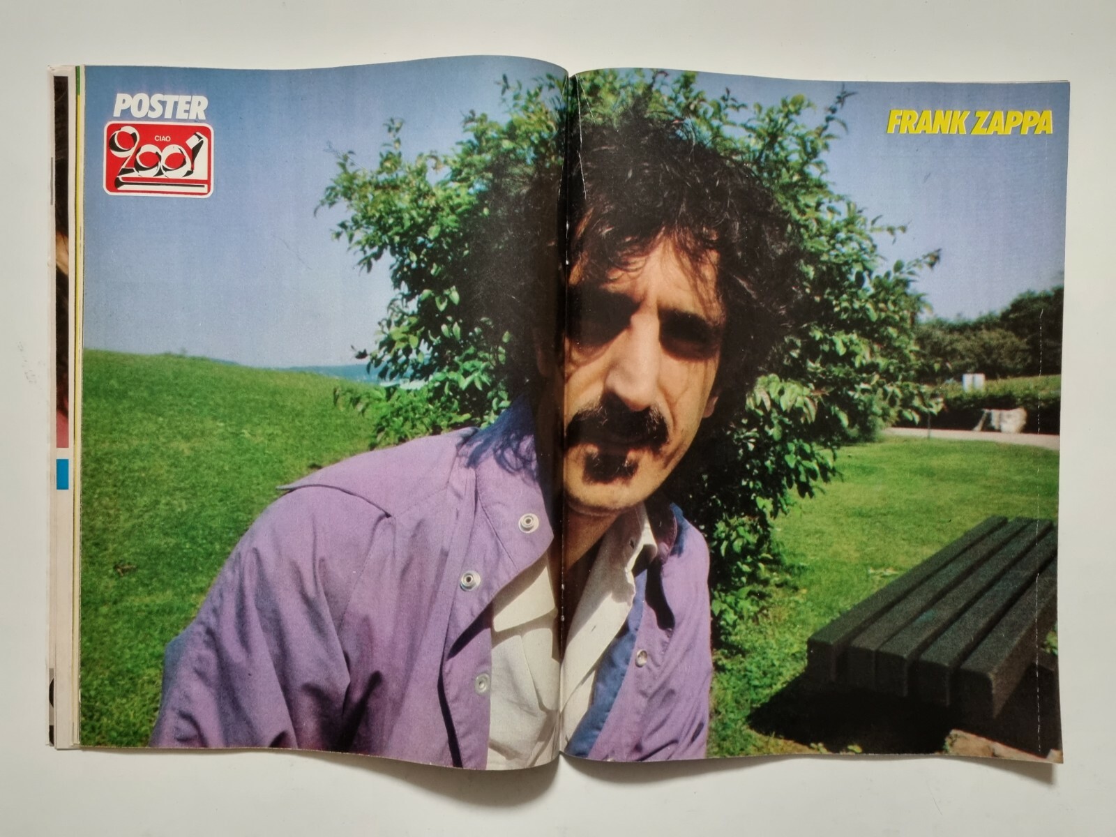 Ciao 2001 41-1984 + Affiches Frank Zappa-Ultravox-Peter Tosh-Quiet Riot ...