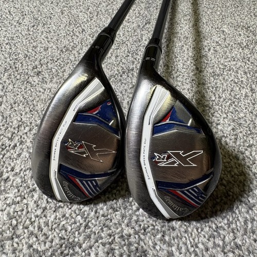 Callaway XR 4H, 5H Hybrid Set RH 22, 25 Project X 5.5 Regular Graphite ...