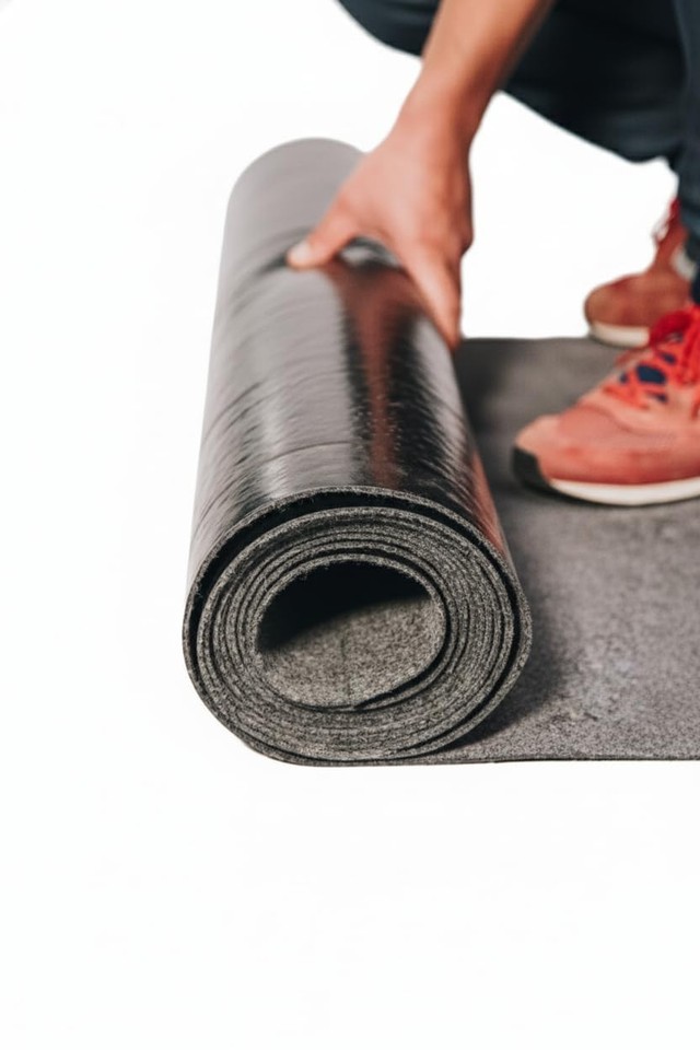 Large Waterproof Floor Mat – 2 Rolls 7.4’ x 8.4’ Each, Heavy-Duty, Non ...
