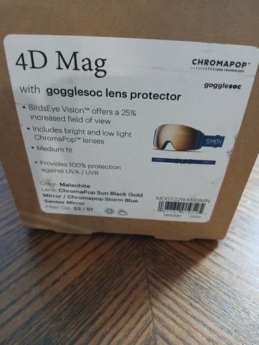 Smith 4D Mag Snow Goggles | eBay