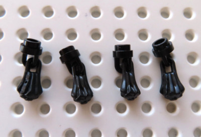 LEGO 4 x Kette mit Quaste Troddel 25375 schwarz | eBay.de