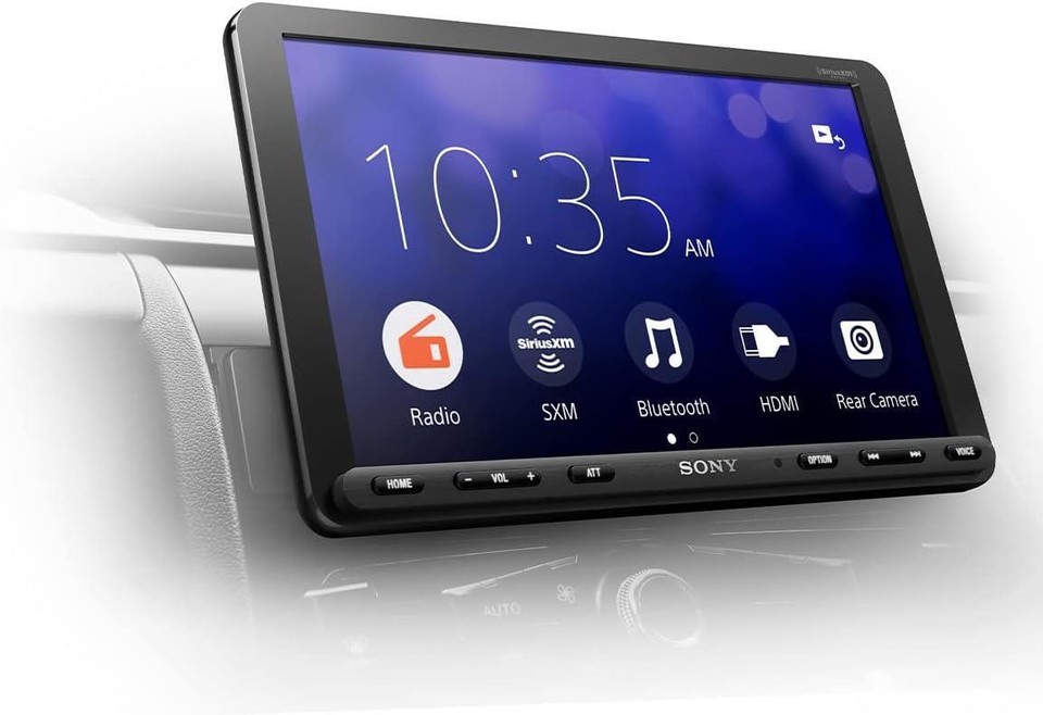 Sony XAV-AX8100 8.95" Floating Car Stereo CarPlay Android Auto Single ...