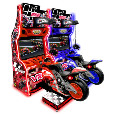 Raw Thrills MotoGP VR Motorcycle Arcade Racing Game - One Seat | eBay