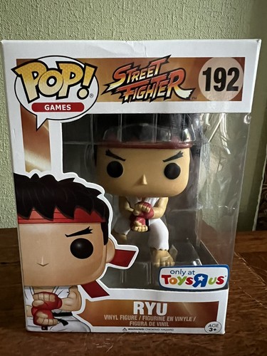 Funko Pop! Vinyl: Street Fighter Ryu 192, Toys R US exclusive, + A Free ...