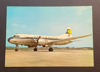 Lufthansa Convair CV-440 "Metropolitan" D-ACAP Aircraft Postcard | eBay