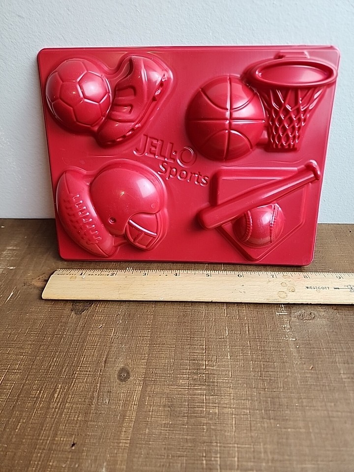 Jello JELL-O Jiggler Sports Baseball ⚾️ Basketball 🏀 Football 🏈 Soccer ...