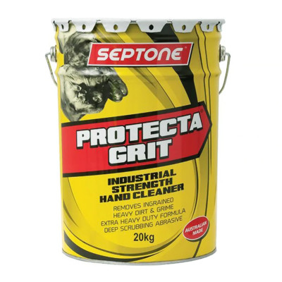 SEPTONE Protecta Grit Heavy Duty Workshop Hand Cleaner 20kg Drum | eBay ...
