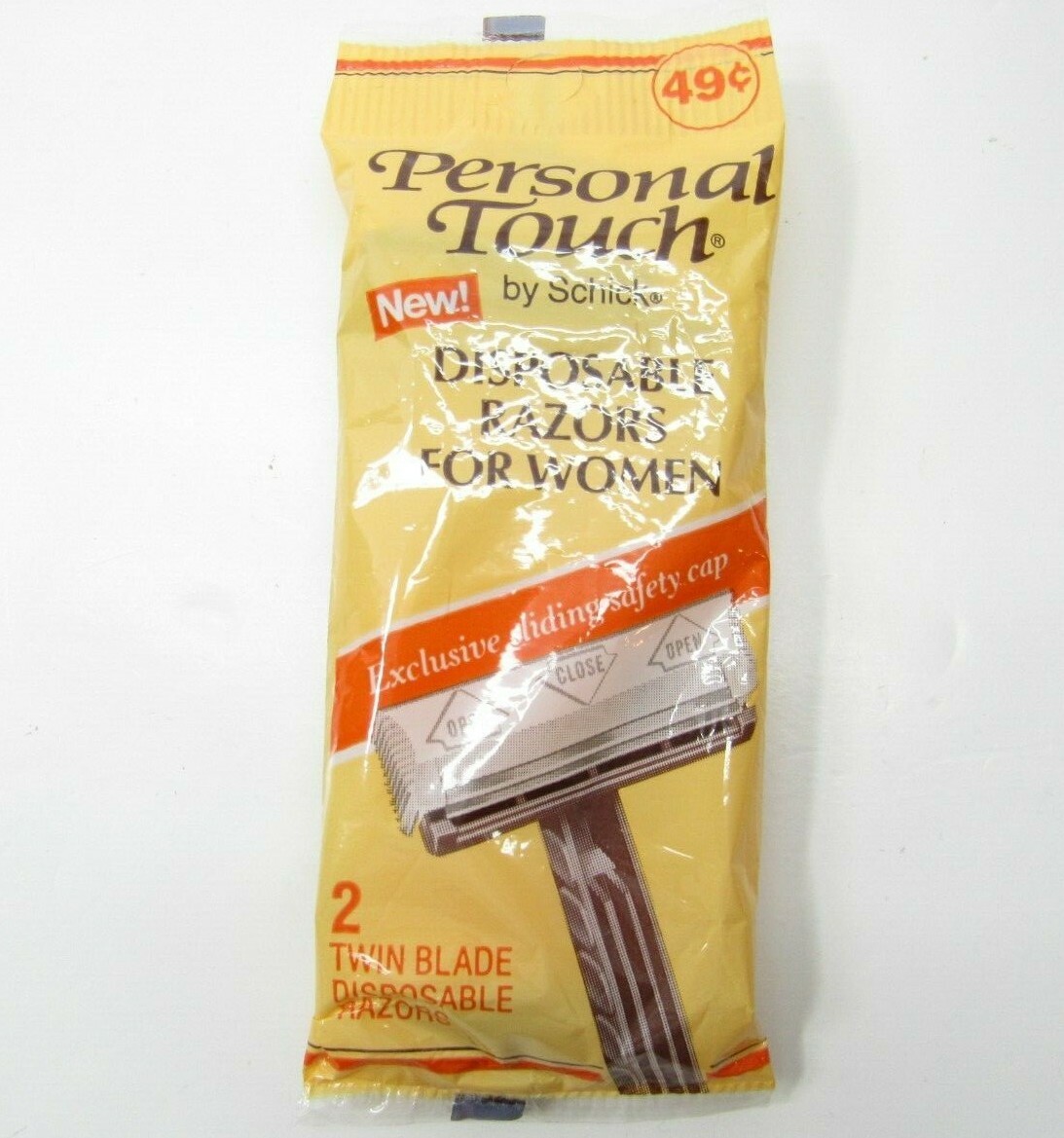 4 Vintage Personal Touch by Schick Disposable 2pk Razors Women 1980s ...