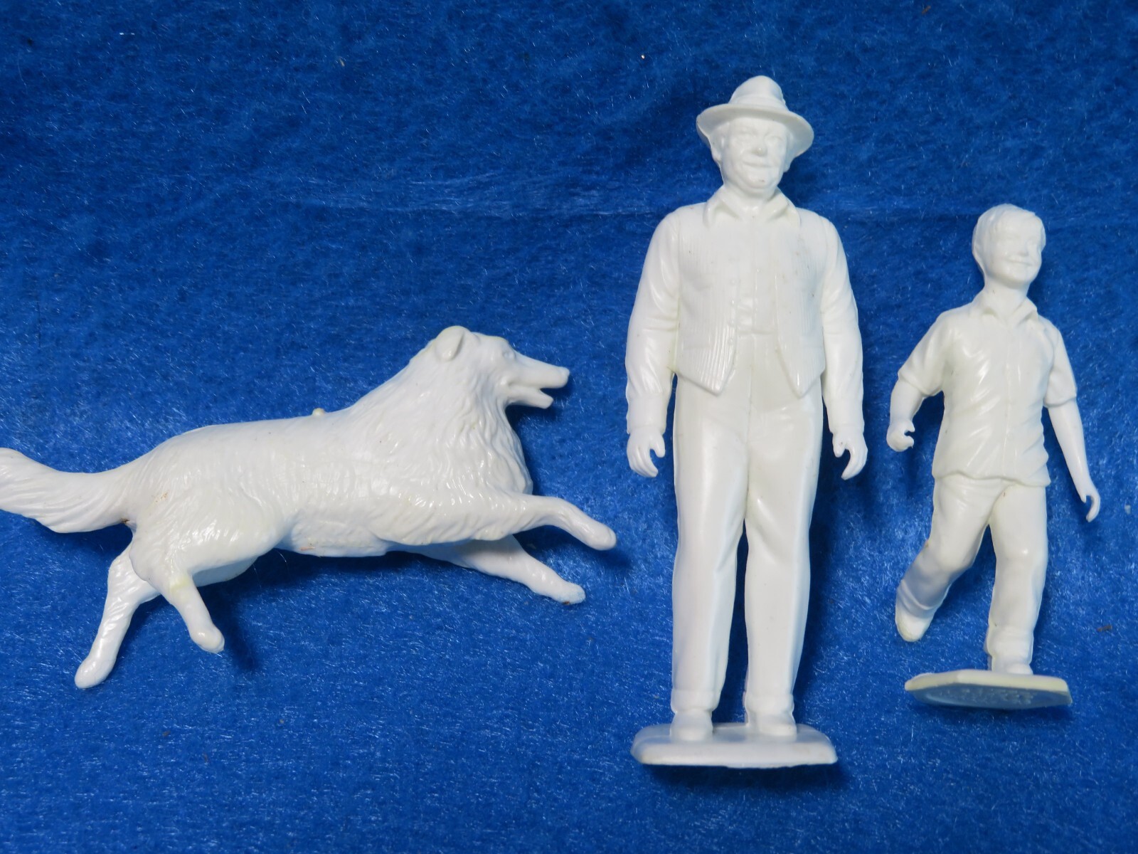 Marx Reissue Lassie Character Figures - Lassie, Gramps, Jeff - 60MM ...