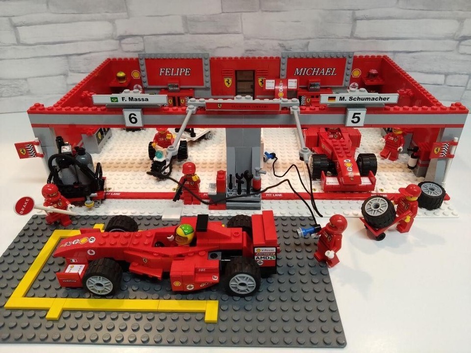 LEGO 8144 Ferrari 248 F1 Team Racers Ferrari 2007 without Box | eBay