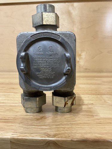 Eaton Crouse-Hinds series GUAG junction box NOS | eBay
