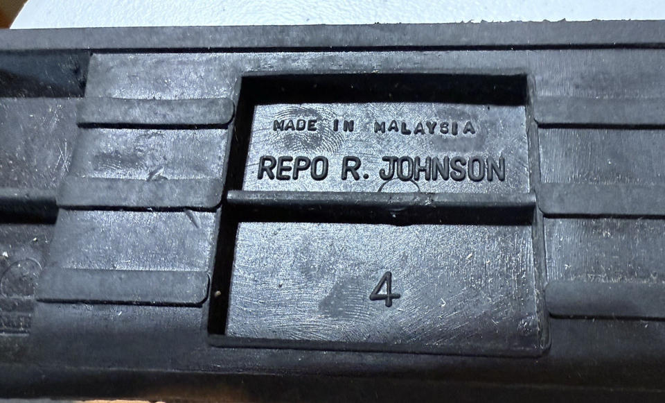American Flyer S-GAUGE RUBBER ROADBED & TRACK REPO COPY by R. JOHNSON ...