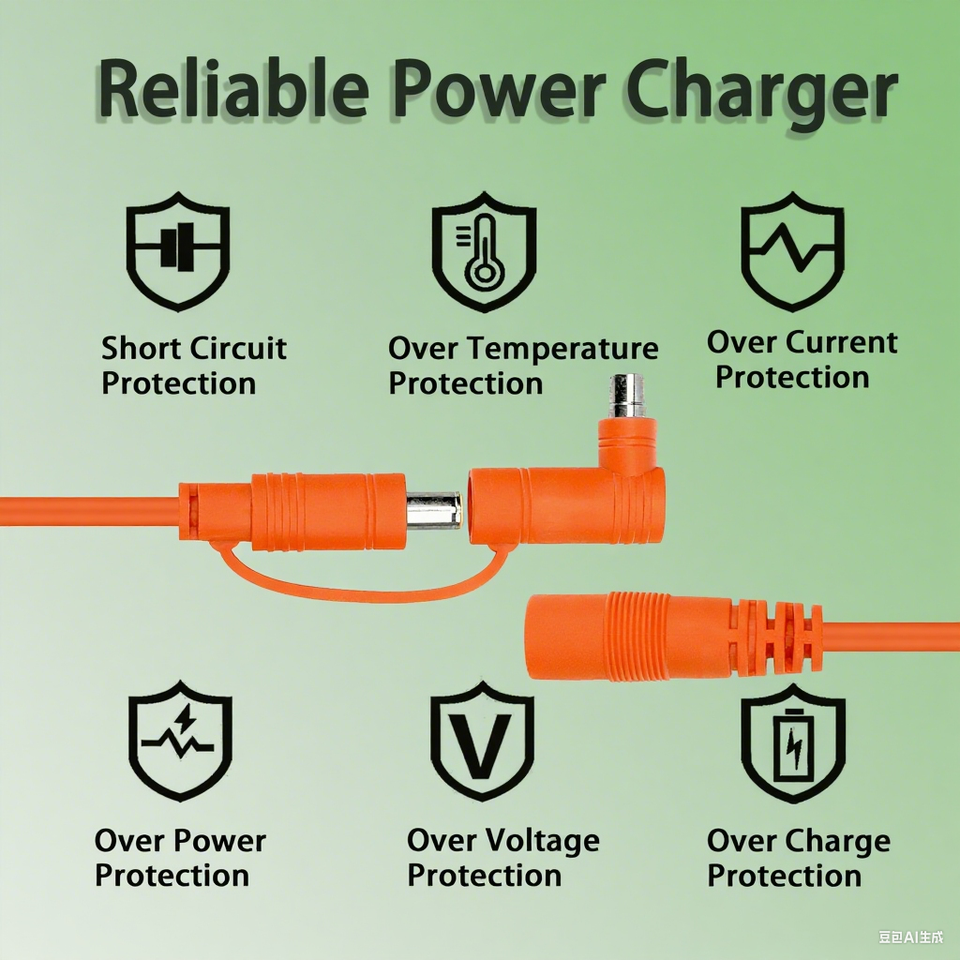 10FT 3M 8mm Extension Cable 14AWG for Goal Zero Yeti 1500X / 3000X ...