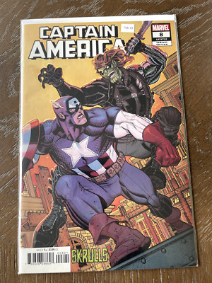 CAPTAIN AMERICA #8 VARIANT MARVEL COMIC BOOK HIGH GRADE 9.6 TS6-45 | eBay