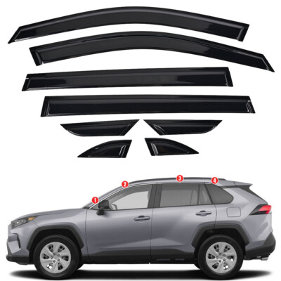 For Toyota Rav4 2019-2023 2024 2022 Vent Visor Deflector Window Rain ...