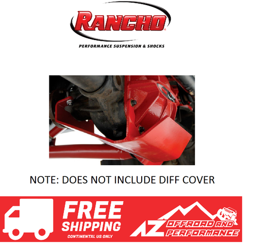 Rancho RockGEAR Front Differential Skid Plate For 07-18 Jeep Wrangler ...