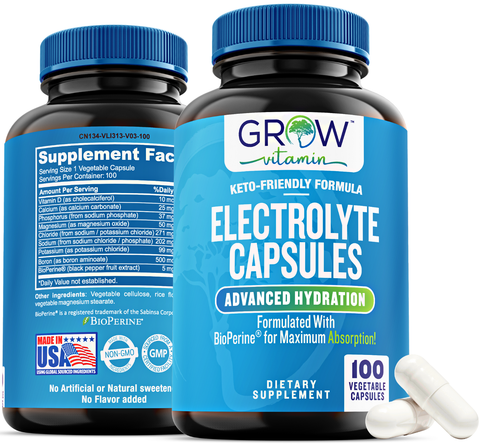 Salt Caps Electrolyte Replacement 00 Buffered Salt Pills POTS Syndrome ...