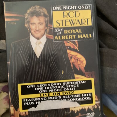 Rod Stewart-Live at Royal Albert Hall (DVD, 2004)(b40/29) Ukimport Free ...