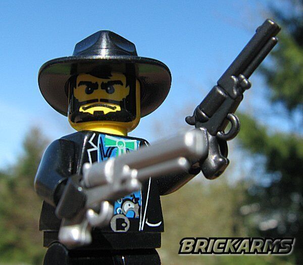 BrickArms M1851 Navy Revolver for Minifigures - Pick Color / Reloaded ...