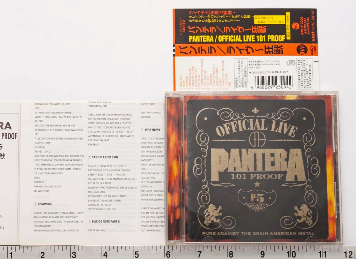 Pantera 1997 101 Proof