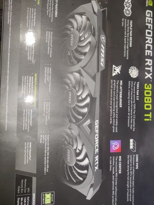 MSI NVIDIA GeForce RTX 3080 Ti . Without boot disk. | eBay