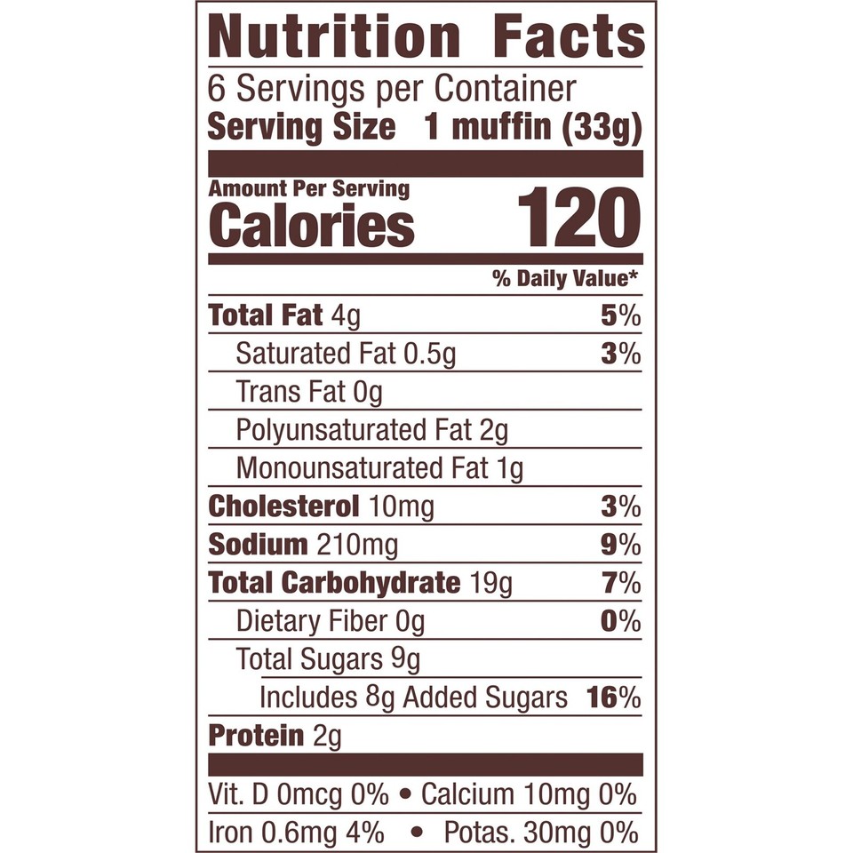 Thomas' Toast-R-Cakes Corn Muffins, packaged 6 muffins - 10 boxes Free ...