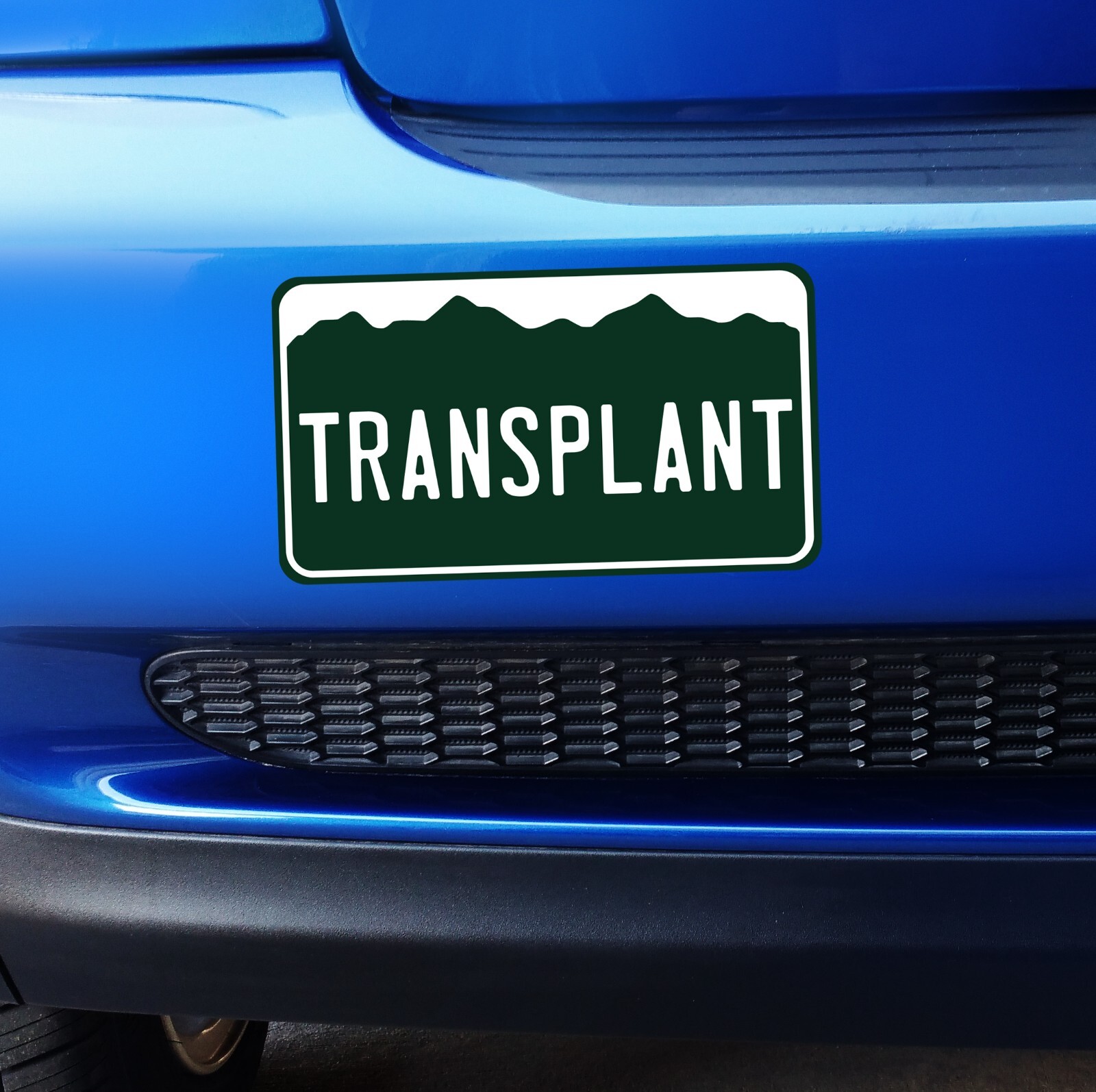 Small Colorado Transplant - Laminated Vehicle Bumper Sticker | eBay
