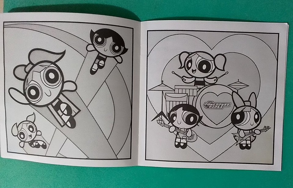 THE POWERPUFF GIRLS-LE SUPERCHICCHE- ALBUM MAGICO-CARTOON NETWORK- DA ...