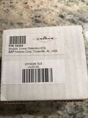 Amerex Fire Suppression Module: Linear Detection, EOL 18304 - New in ...