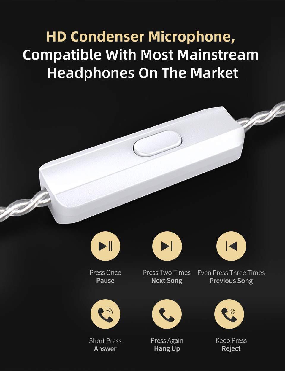 KINBOOFI KZ ZSN Pro X HiFi In-Earphones - Dual Driver 1BA and 1DD - av ...