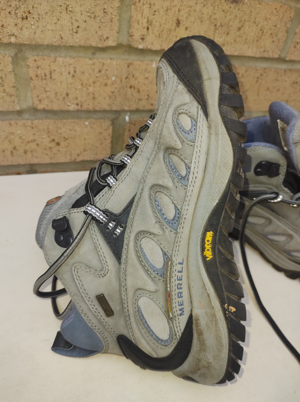 Merrell Women Passage Ventilator Earth Grey Continuum Vibram Hiking ...