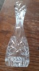 Irish Cavan Crystal Clear Bud Vase Signed | eBay