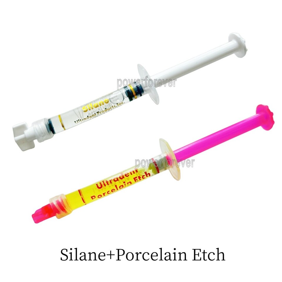 Ultradent Porcelain Etch 9% Hydrofluoric Silane Dental Bond Veneer ...