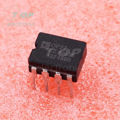1PCS/5PCS OP27EZ OP27E Low-Noise Precision Operational Amplifier DIP-8 ...