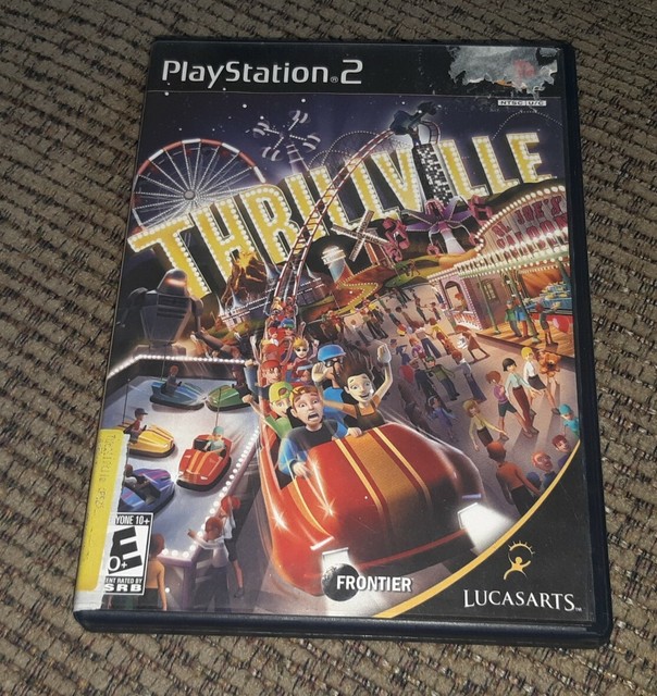 Thrillville Ps2 Playstation 2 Kids Theme Park Game Black Label | eBay