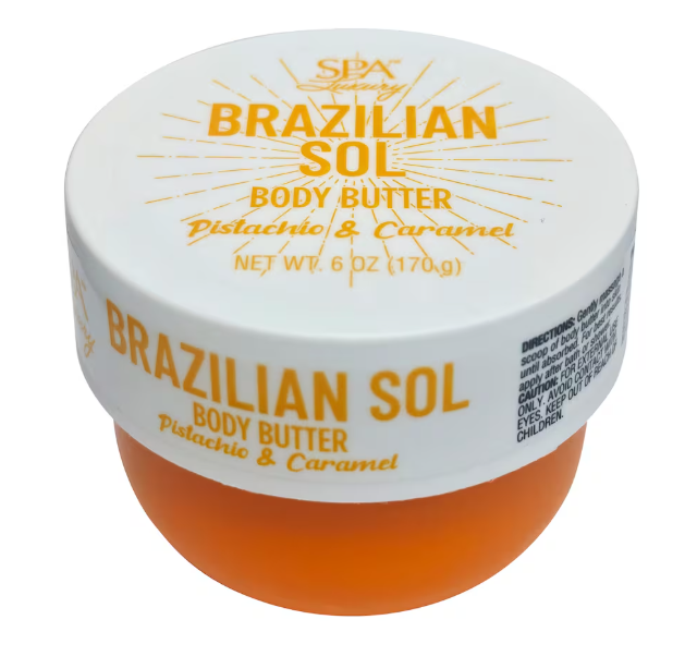 3 Spa Luxury Brazilian Sol Body Butter Pistachio & Caramel 6 oz. New ...