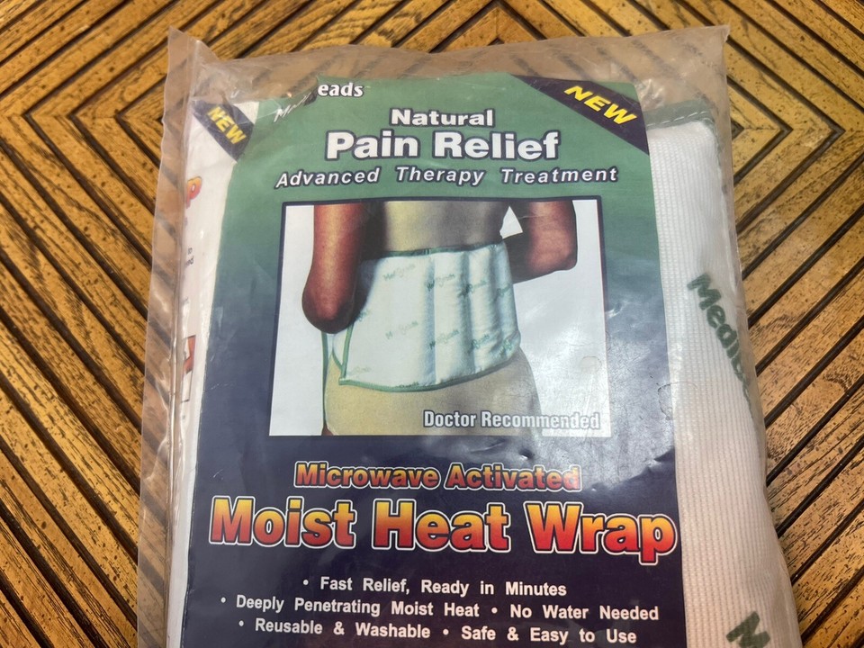 NEW Bruder MediBeads Microwave Activated Moist Heat Wrap Back Fits 60 ...