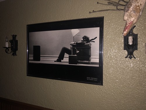 Blown Away Guy Steve Steigman The Weaver Gallery Original 1979 Maxell ...