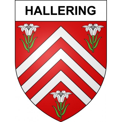 Hallering 57 ville sticker blason écusson autocollant adhésif | eBay