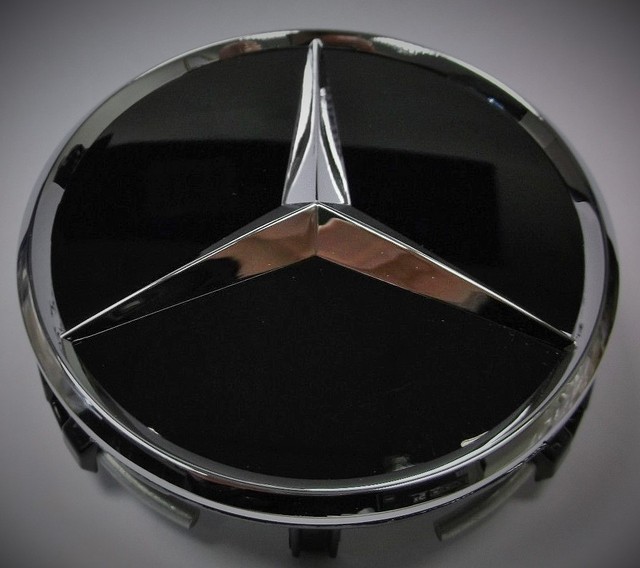 Genuine Mercedes-Benz Alloy Wheel Center Raised Star Hub Cap B66470200 ...