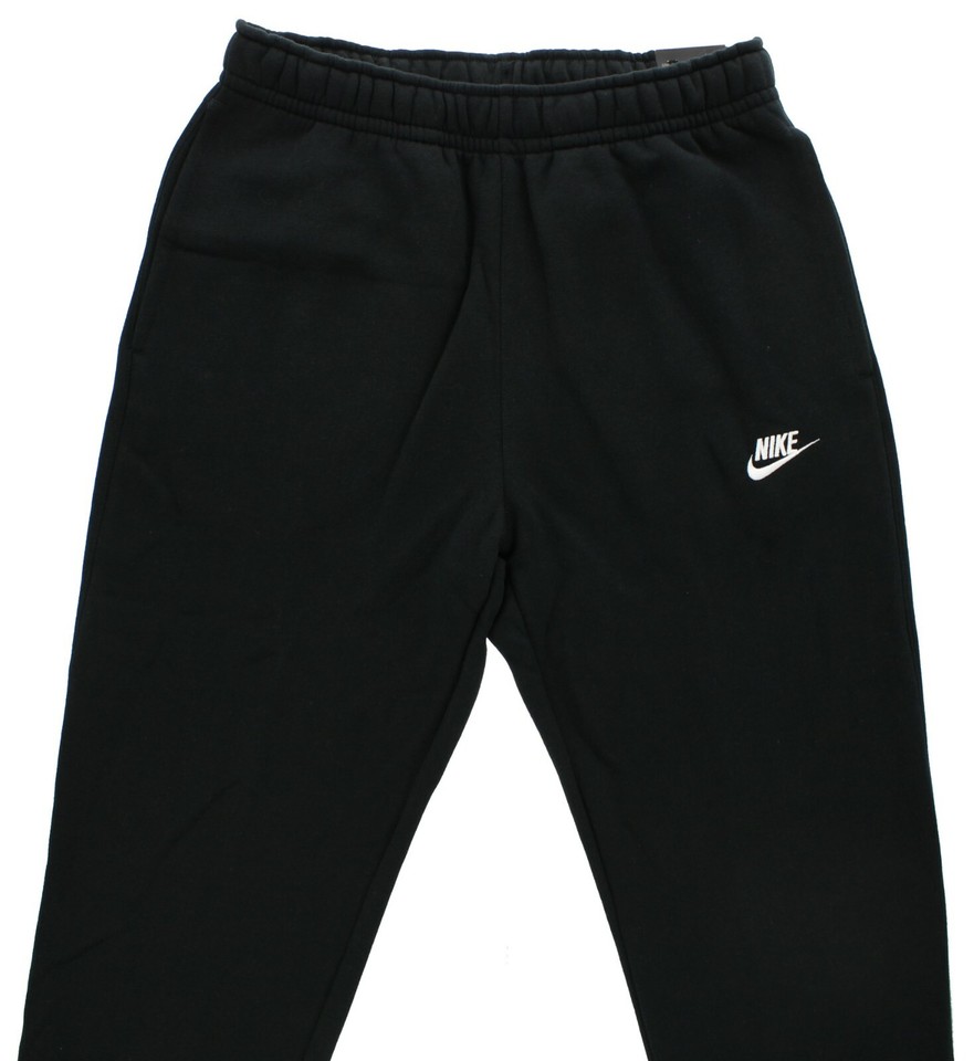 Nike Men's Sweatpant Club Pant Fleece Sportswear Straight Open Leg ...