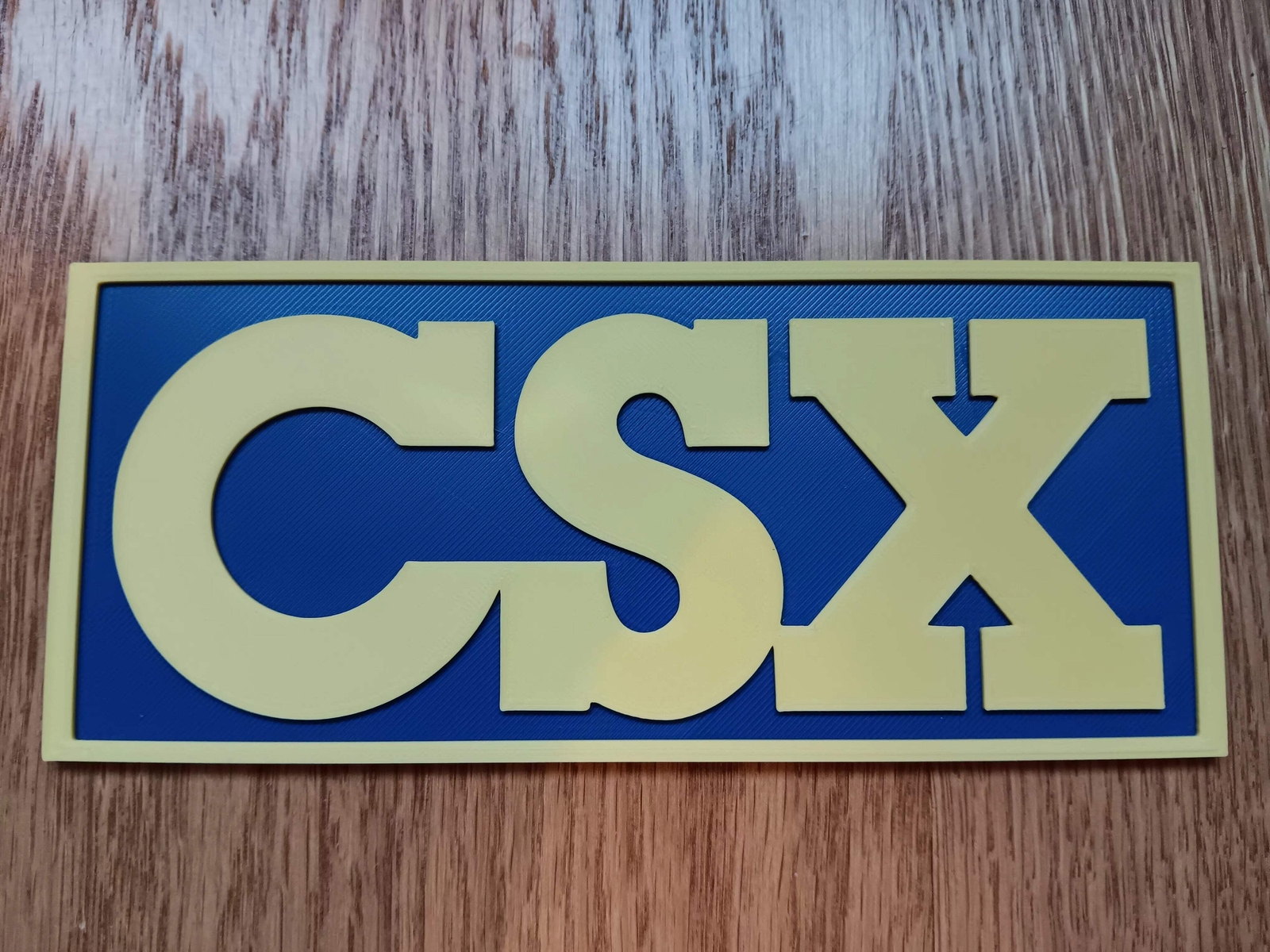 Trackside 3D 34 - 3D Printed Railroad Signs "CSX" | eBay